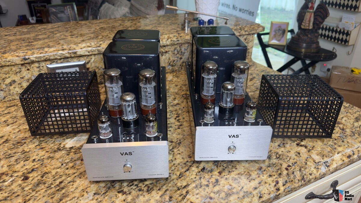 VAS Citation 2 Tube Monoblock Amplifiers Photo #5666177 - US Audio Mart