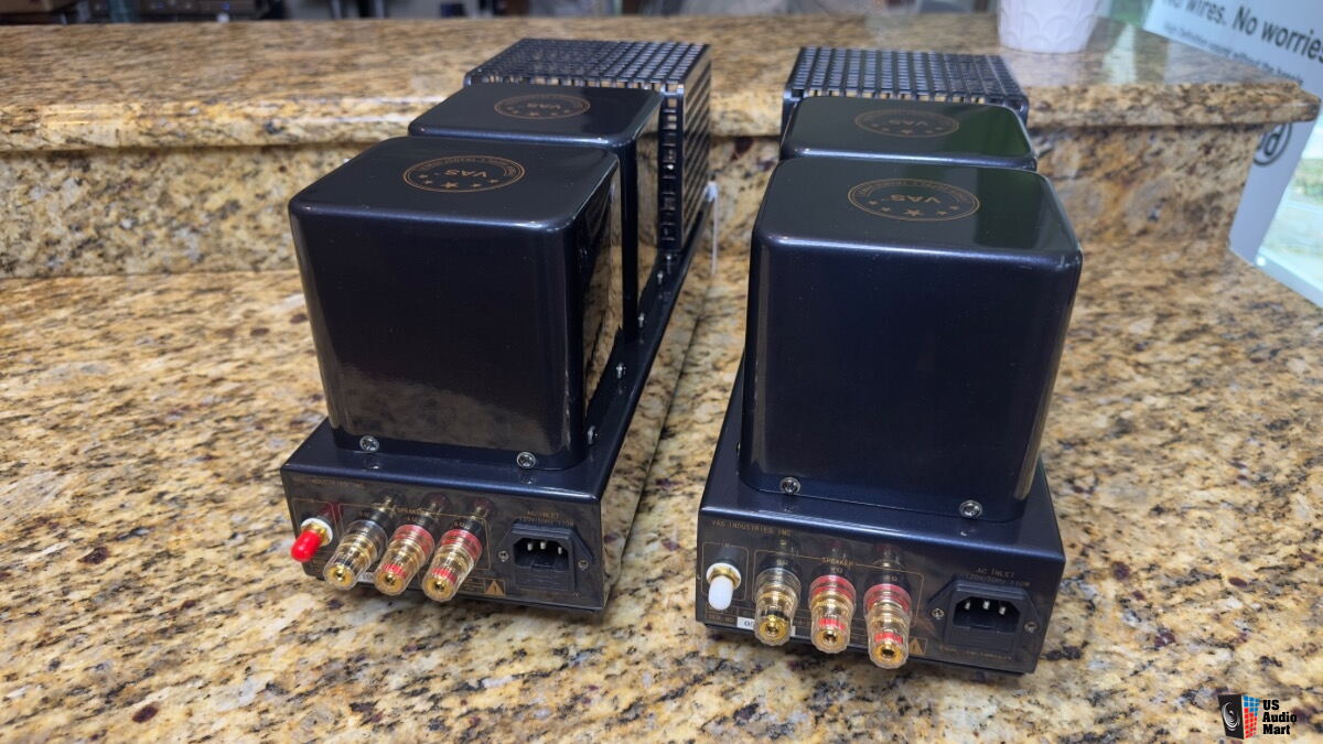 VAS Citation 2 Tube Monoblock Amplifiers Photo #5666180 - US Audio Mart