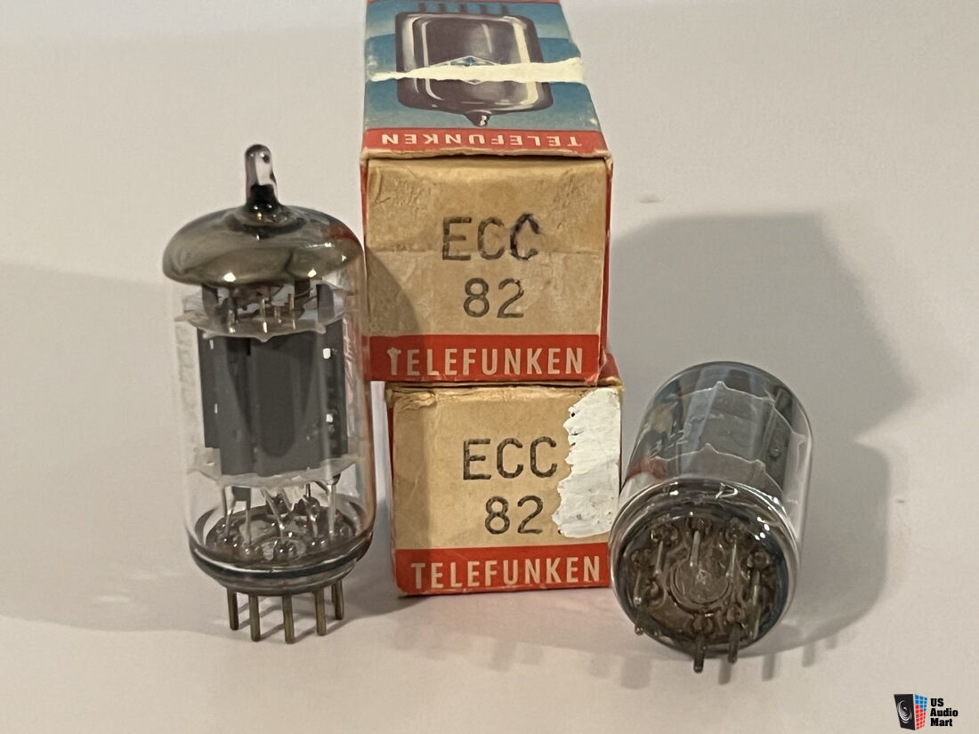 Telefunken preamplifier vacuum Tubes 12AU7 Matched pair Photo #5666954 ...