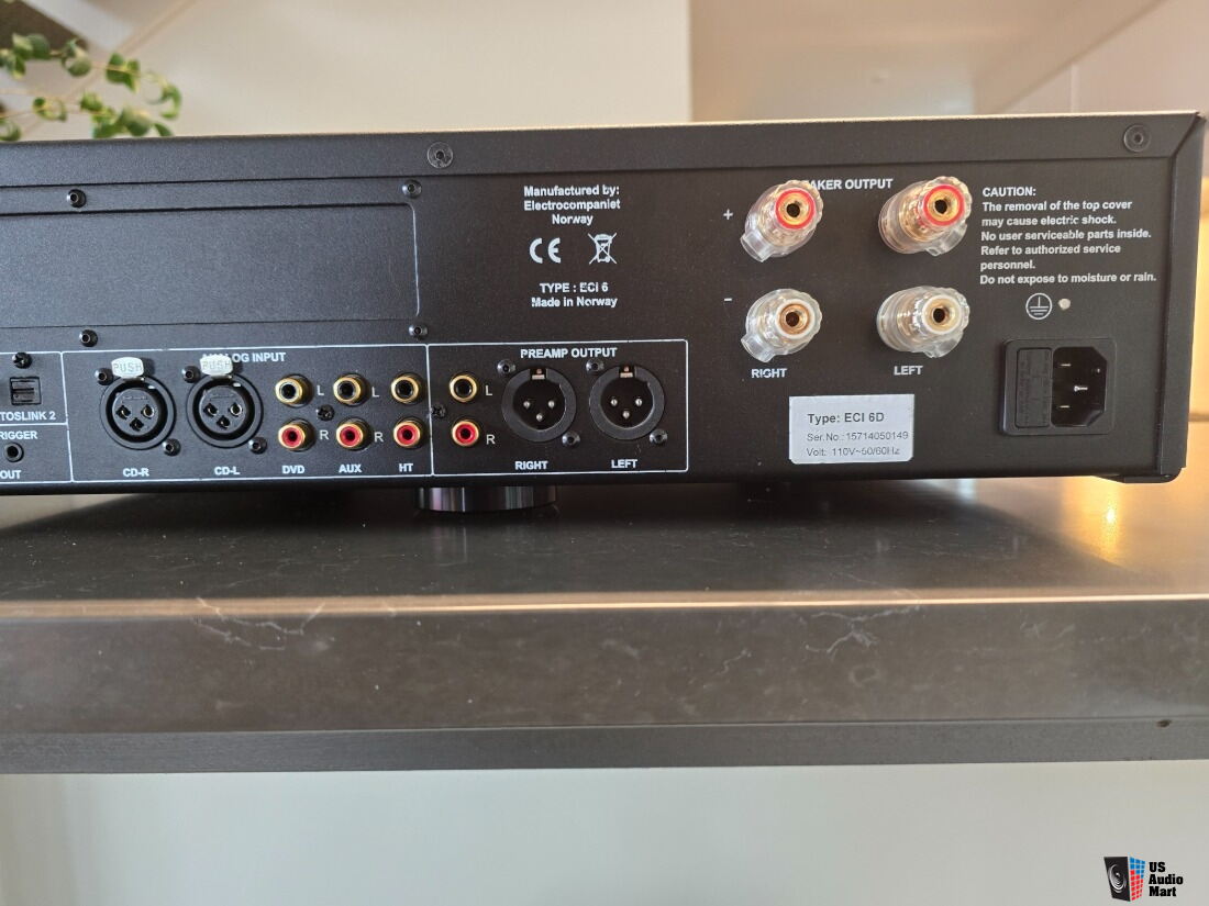ElectroCompaniet ECI 6D Balanced integrated amp with DAC Photo #5668246 ...