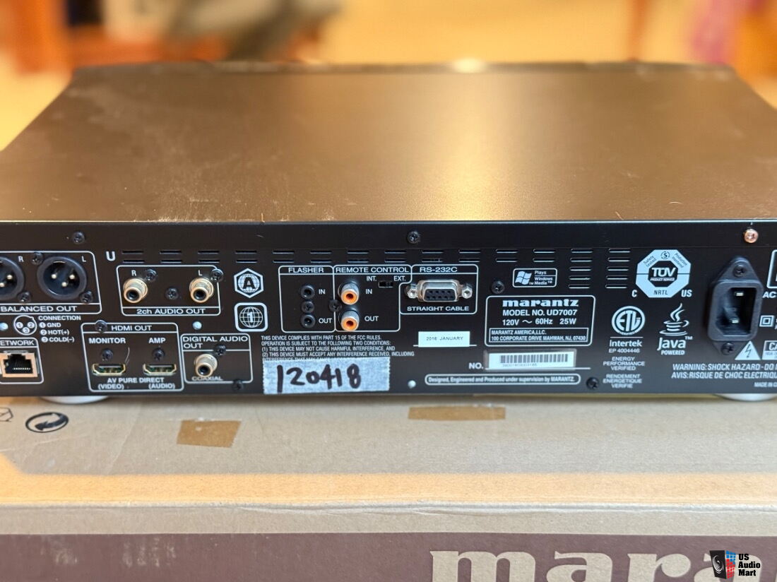 Marantz UD 7007 - Original packaging - Remote - Plays SACD - DVD-A ...