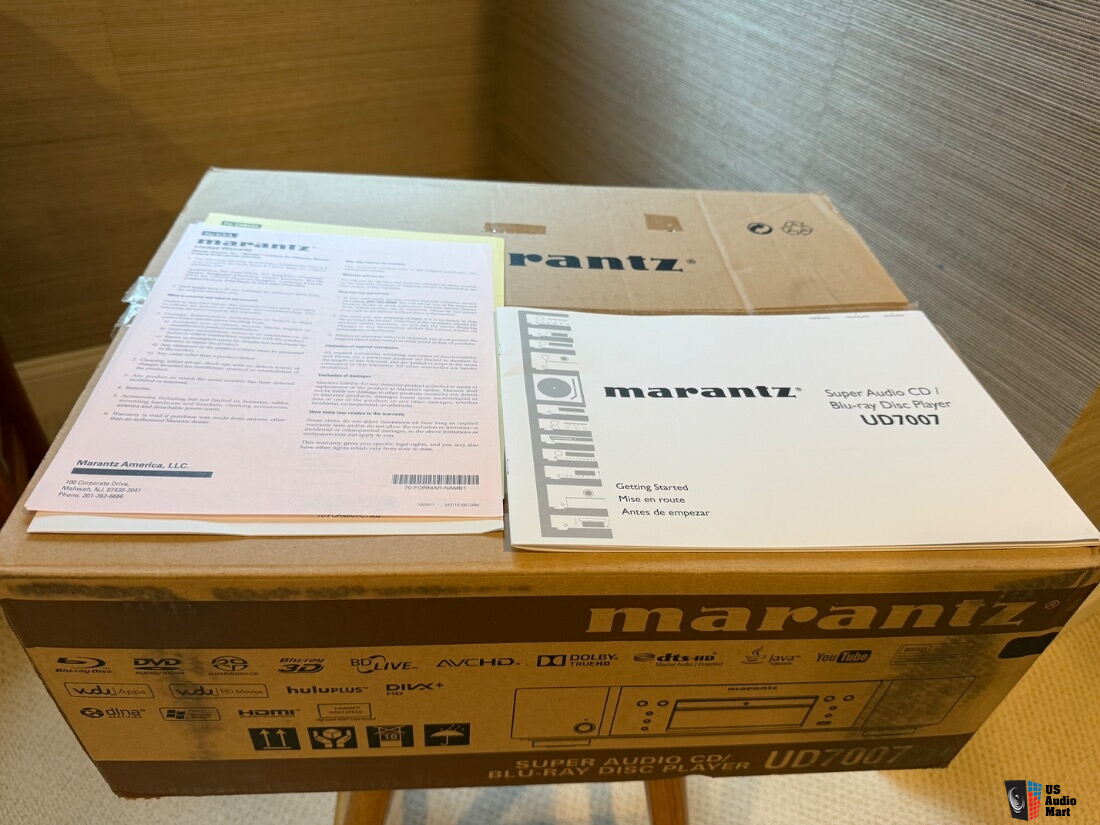 Marantz UD 7007 - Original packaging - Remote - Plays SACD - DVD-A ...