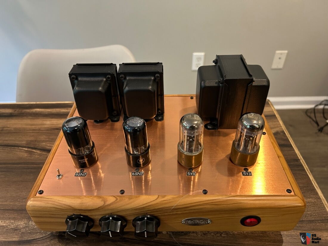 Tektron All tube custom line stage preamp! Hand made in Italy For Sale ...