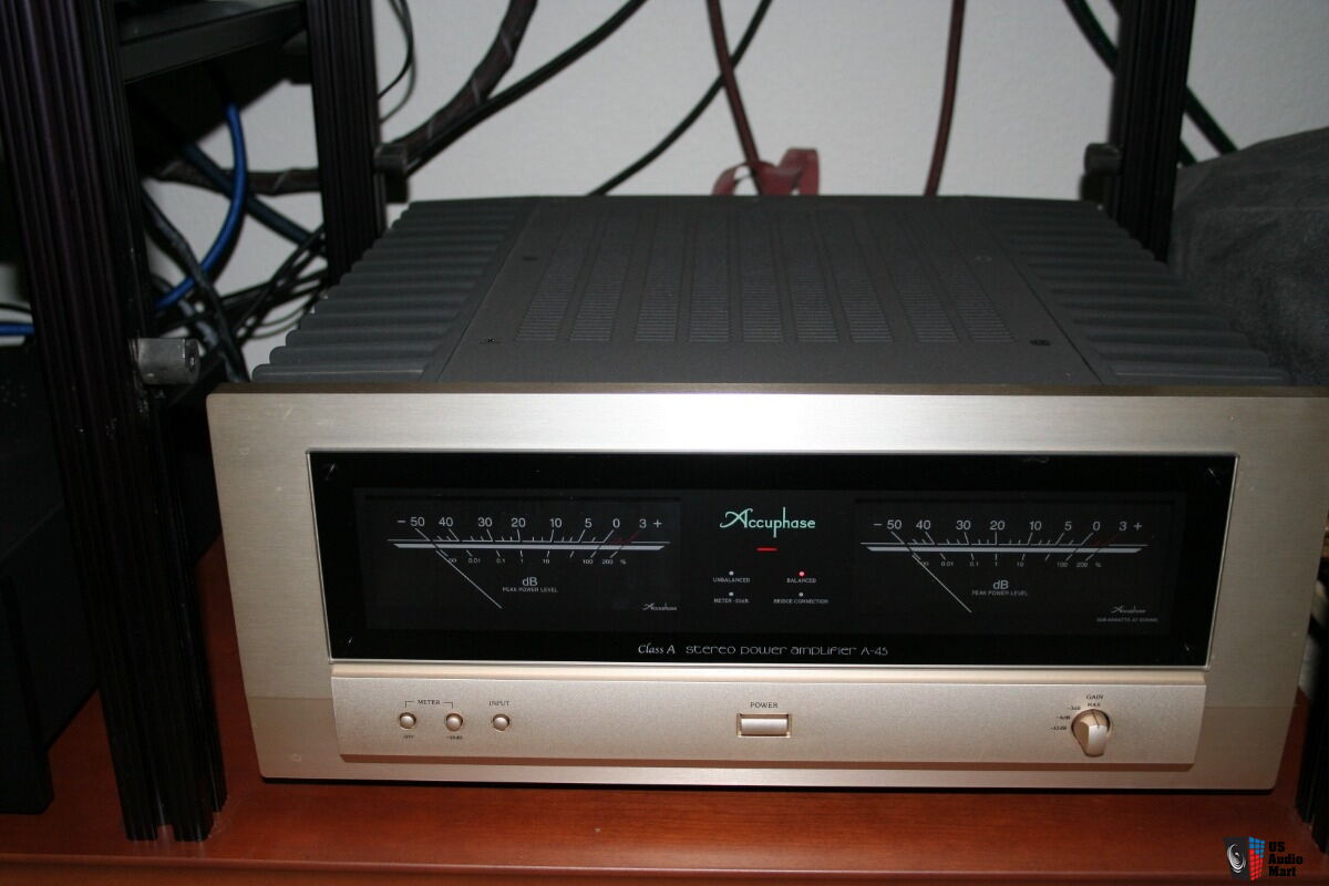 Accuphase A45 Class A Power Amplifier Photo #5674052 - US Audio Mart