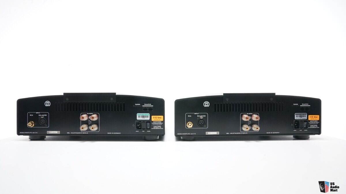 MBL C15 - Audiophile Hifi Stereo Solid State Monoblock Power Amplifier ...