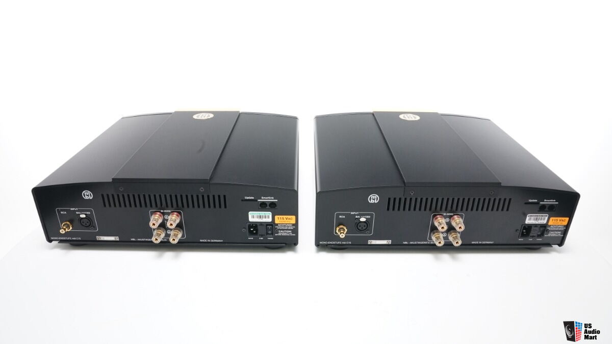 MBL C15 - Audiophile Hifi Stereo Solid State Monoblock Power Amplifier ...