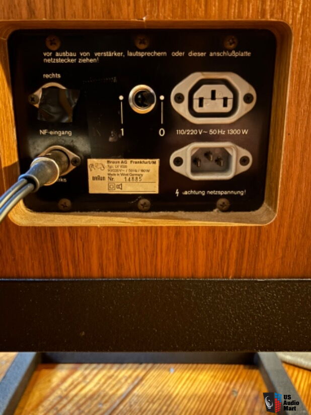 Braun LV 1020 Powered Control Monitors - The Very Best of Braun/ADS ...