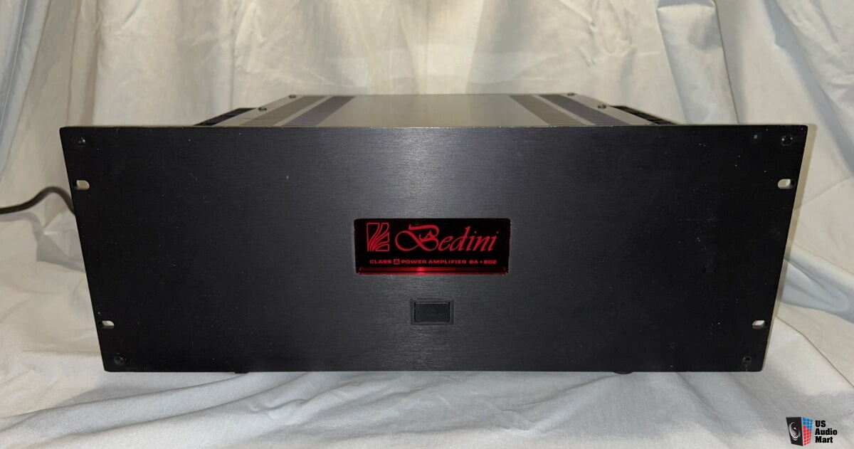 Bedini BA-802 Class A Power Amplifier Photo #5678352 - US Audio Mart
