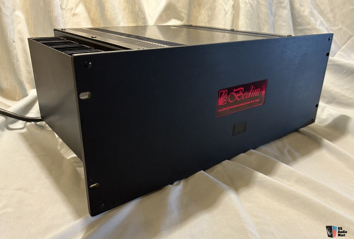 Bedini BA-802 Class A Power Amplifier Photo #5678352 - US Audio Mart