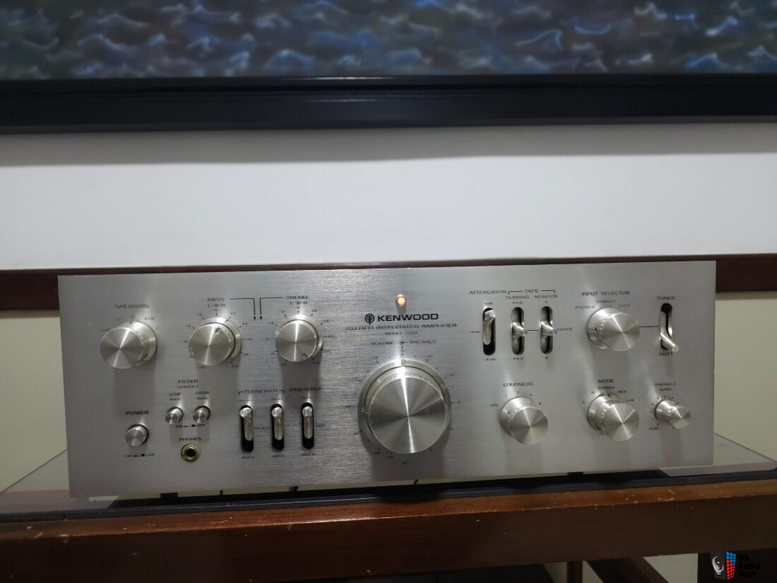 Kenwood Model 500 Serie Supreme Stereo Amplifier Operational Dealer Ad ...