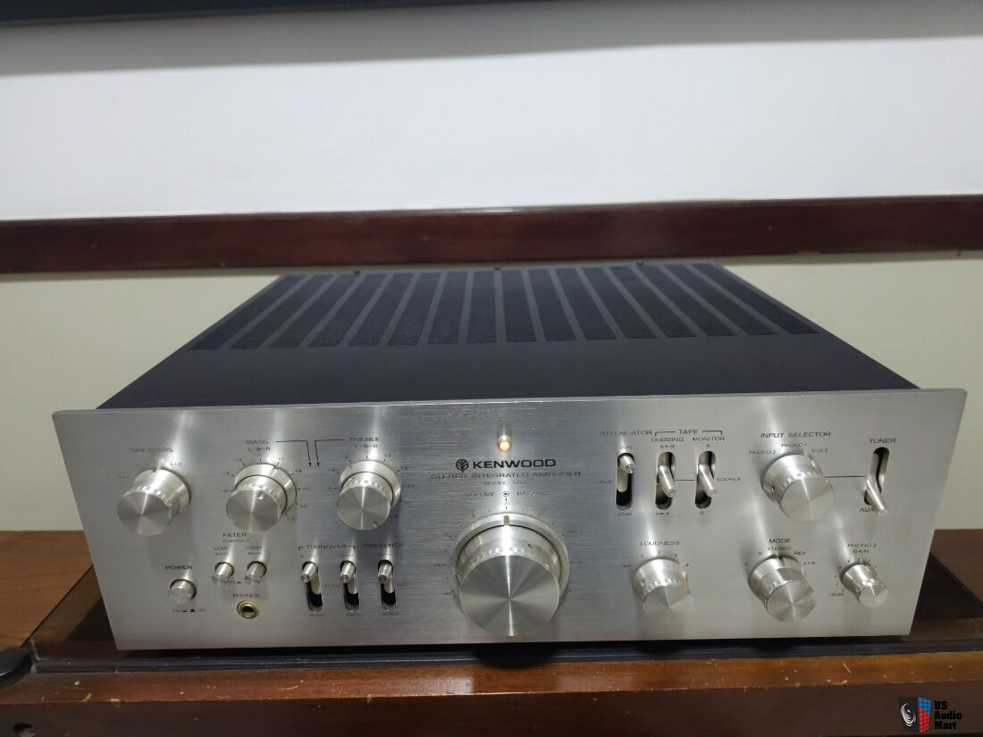 Kenwood Model 500 Serie Supreme Stereo Amplifier Operational Photo ...