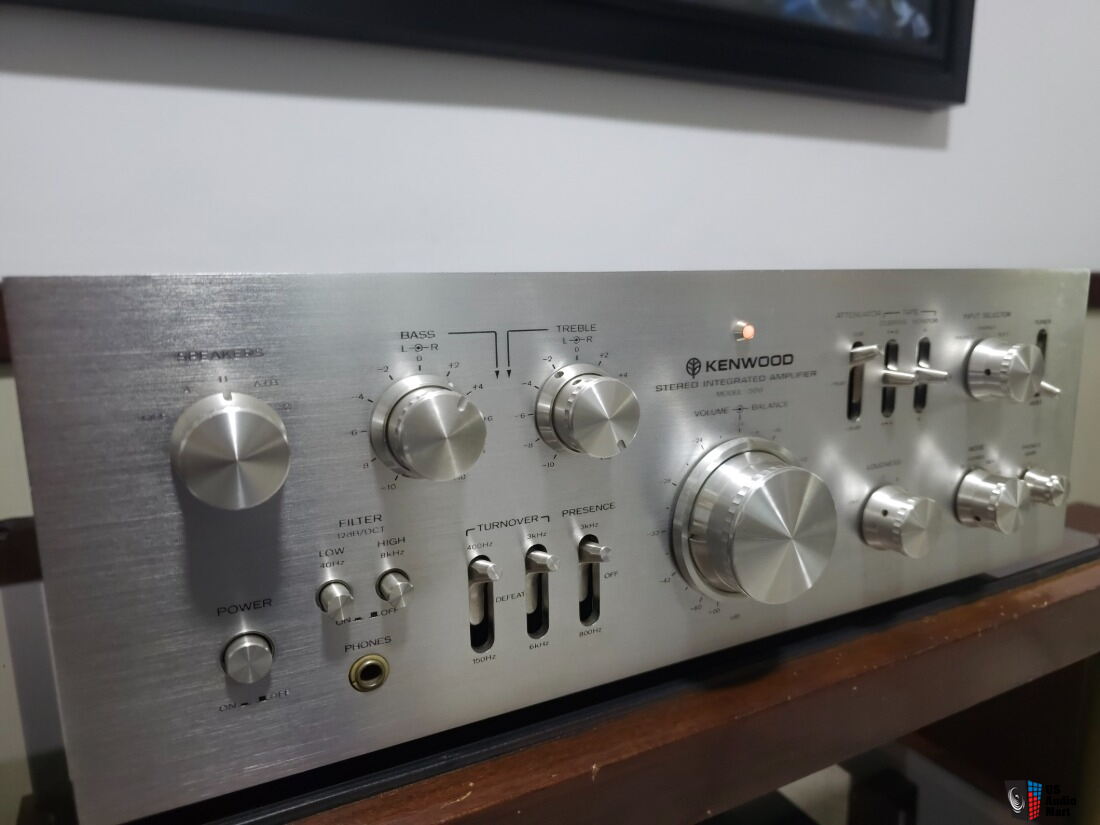 Kenwood Model 500 Serie Supreme Stereo Amplifier Operational Photo ...