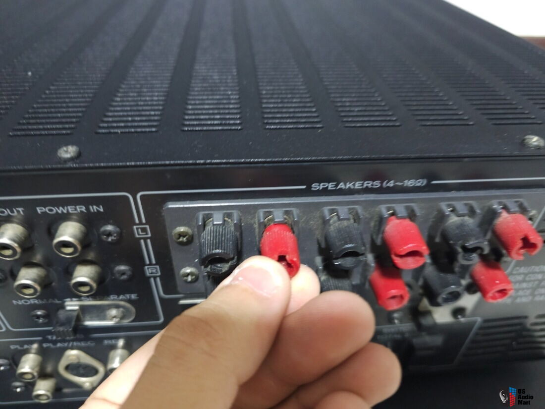 Kenwood Model 500 Serie Supreme Stereo Amplifier Operational Photo ...