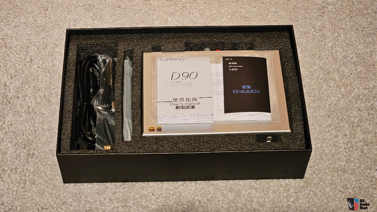 Topping D90 DAC (Silver) - Pristine Condition - No Smoking, No Kids, No ...