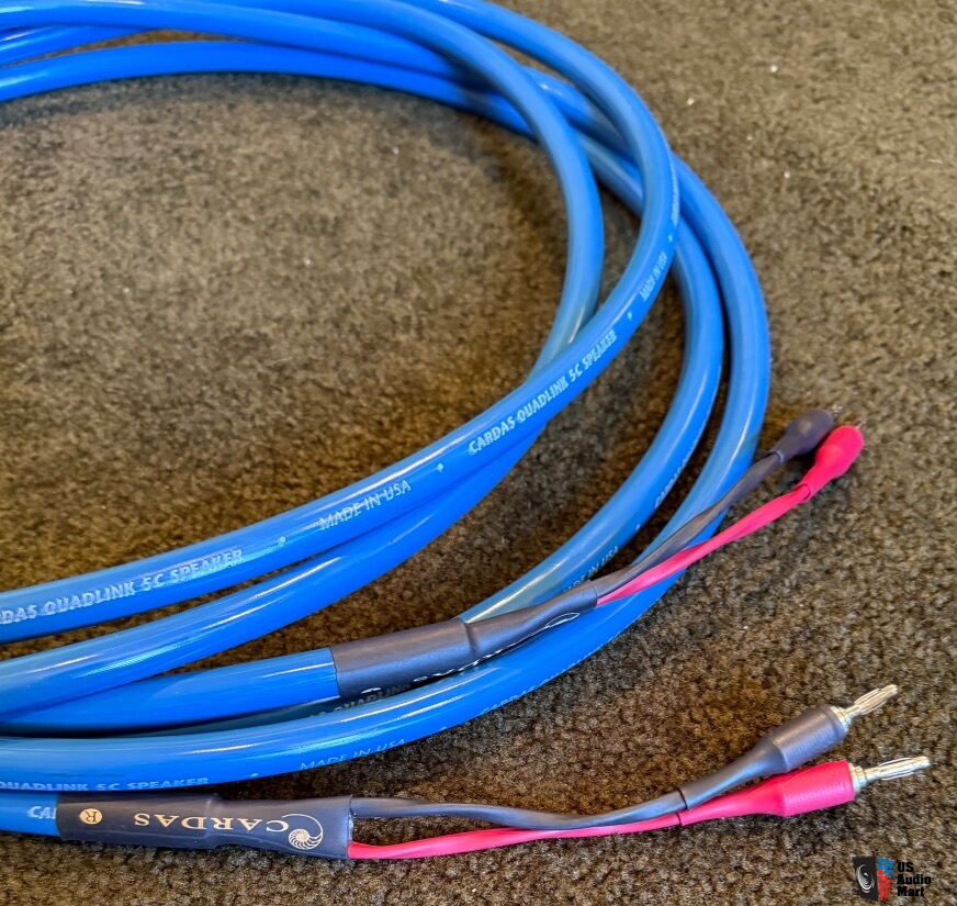 Cardas Quadlink Speaker Cable - Local pickup Plano TX For Sale - US ...