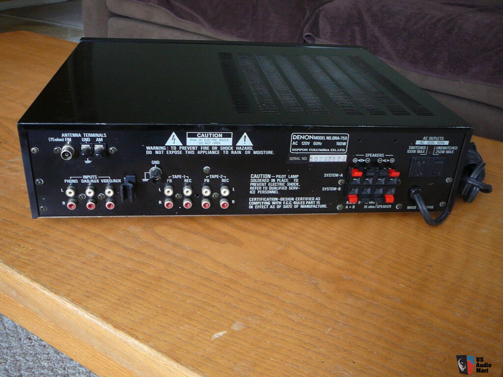 Denon DRA 750 AM/FM Receiver Photo #568114 - US Audio Mart