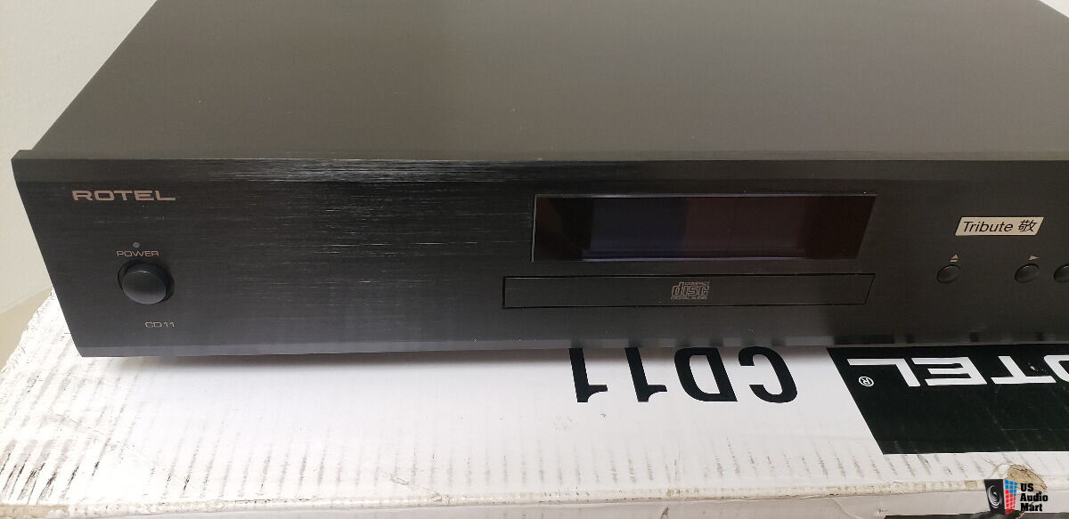 Rotel TRIBUTE CD-11 CD Player - BLACK Photo #5681329 - US Audio Mart