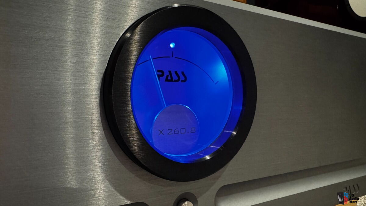 Pass Labs X260.8 Monoblock Amplifiers. 1-owner, Perfect Condition ...