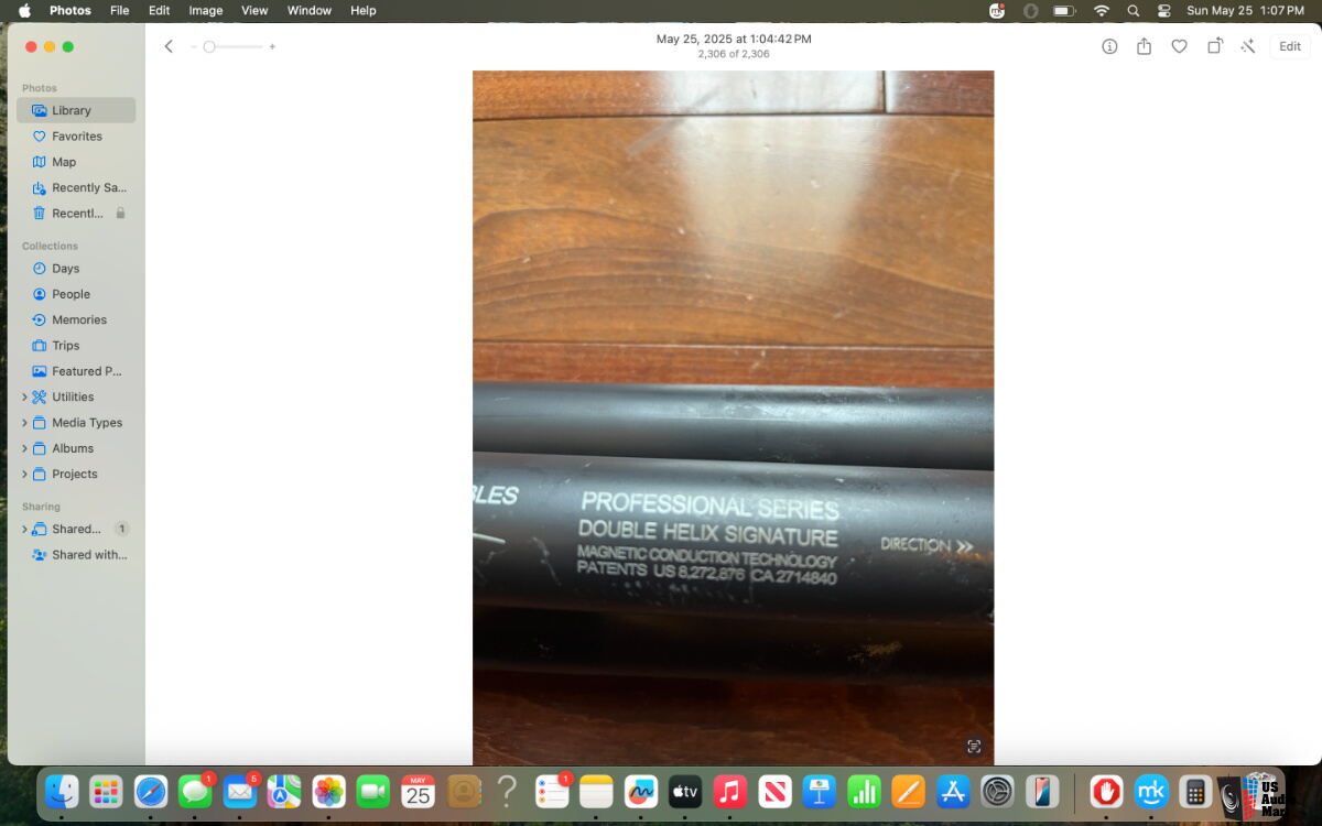 HIGH FIDELITY Cables PRO 3D Double Helix Signature Power Cable Photo ...