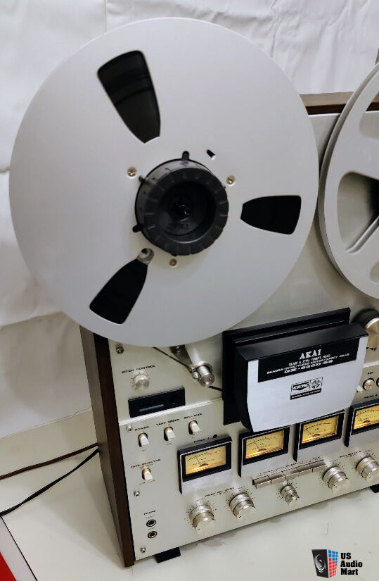 Akai GX-630D-SS with NAB adapters, reels and TDK 3600-SD tape Photo ...