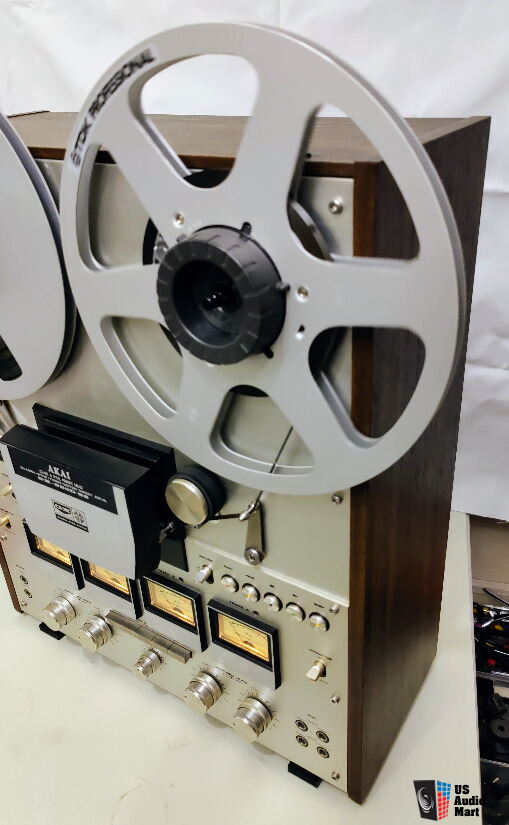 Akai GX-630D-SS with NAB adapters, reels and TDK 3600-SD tape Photo ...