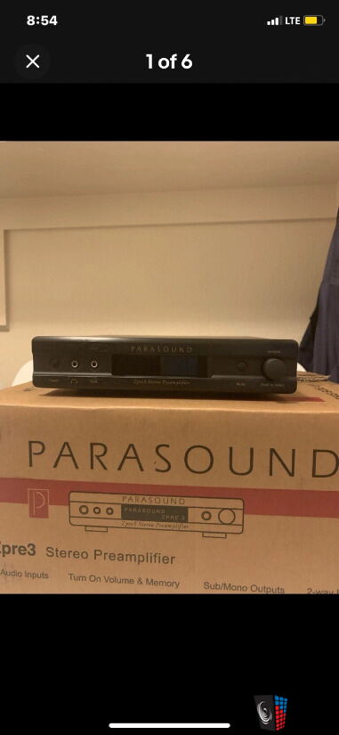 Parasound Zpre 3 Preamplifier For Sale - US Audio Mart