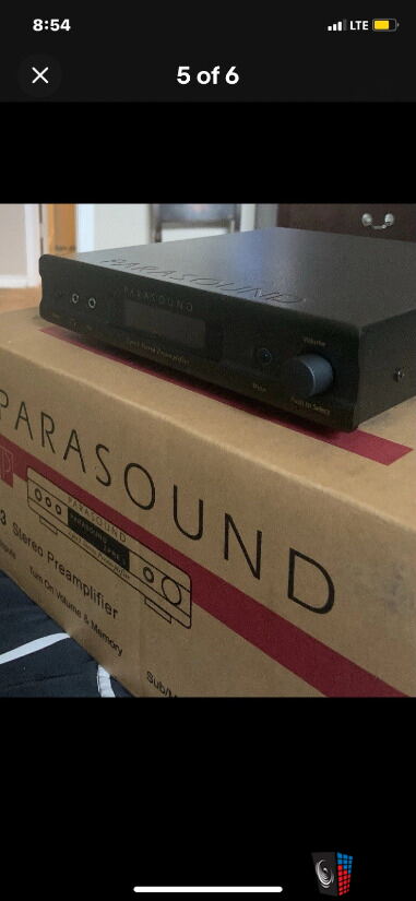 Parasound Zpre 3 Preamplifier Photo #5685135 - US Audio Mart
