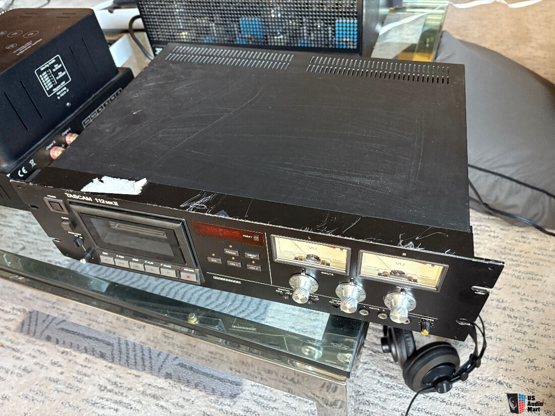 Tascam 112 MKII Professional Cassette Deck/Recorder/Rack Mount Photo ...