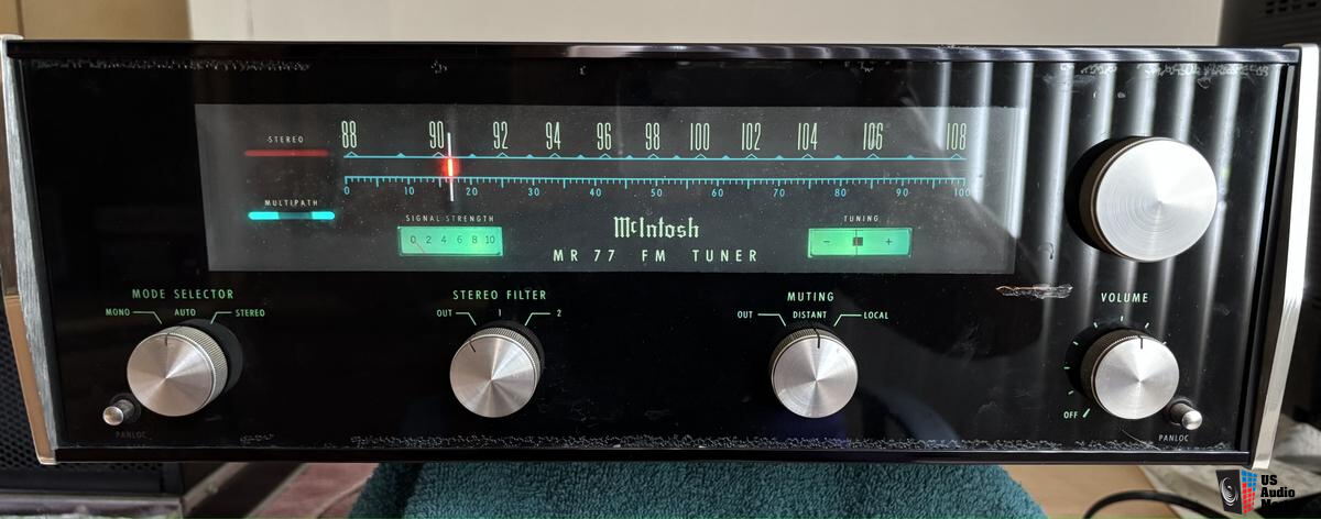 McIntosh MR-77 FM Tuner (in Central Florida, not Portland) For Sale ...