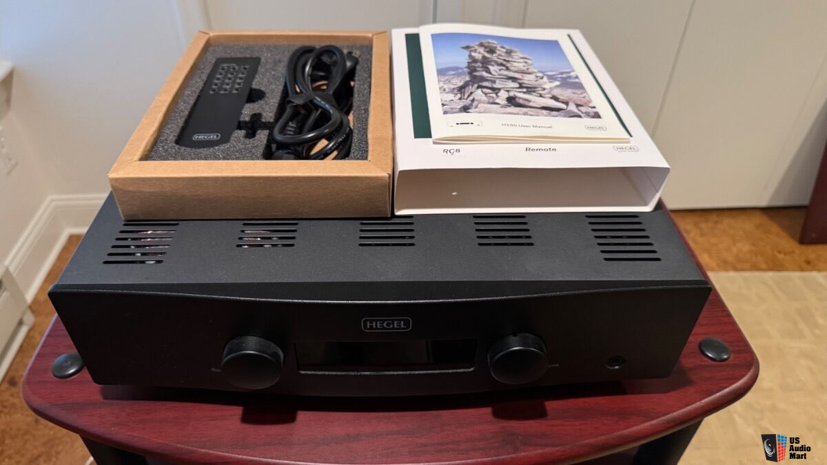 Hegel H190 Integrated Amplifier (Original Packaging and Accessories ...