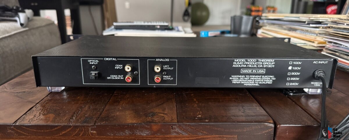 Sumo Axiom Model 1200 CD Transport & Sumo Theorem 1000 DAC Photo ...