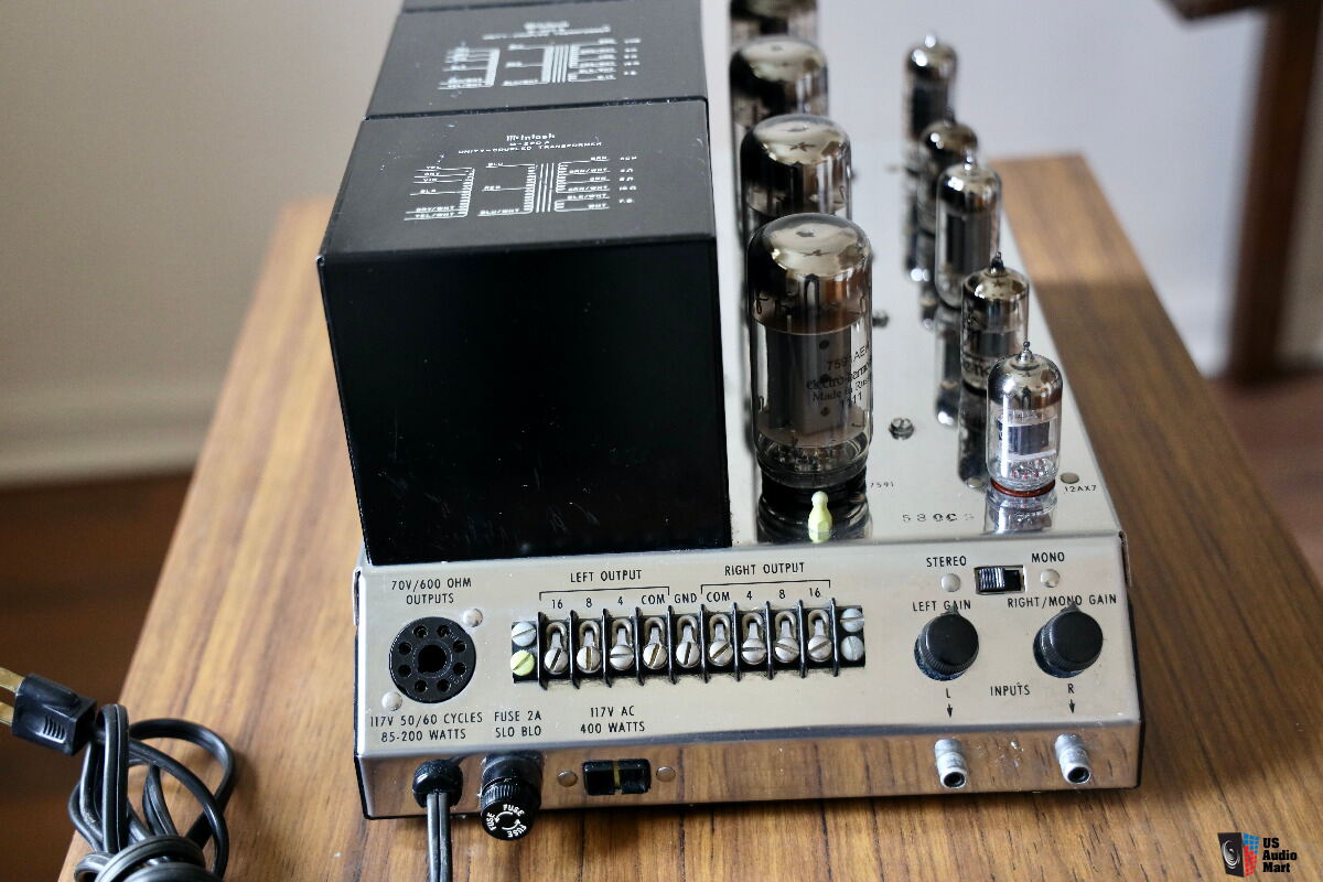 McIntosh MC225 Vacuum Tube Stereo Amplifier ( All Original 1961-1967 ...