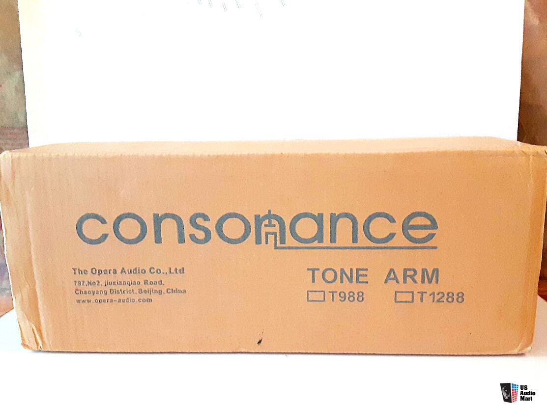 Consonance Opera unipivot T1288 tonearm 12 inch packaged For Sale ...