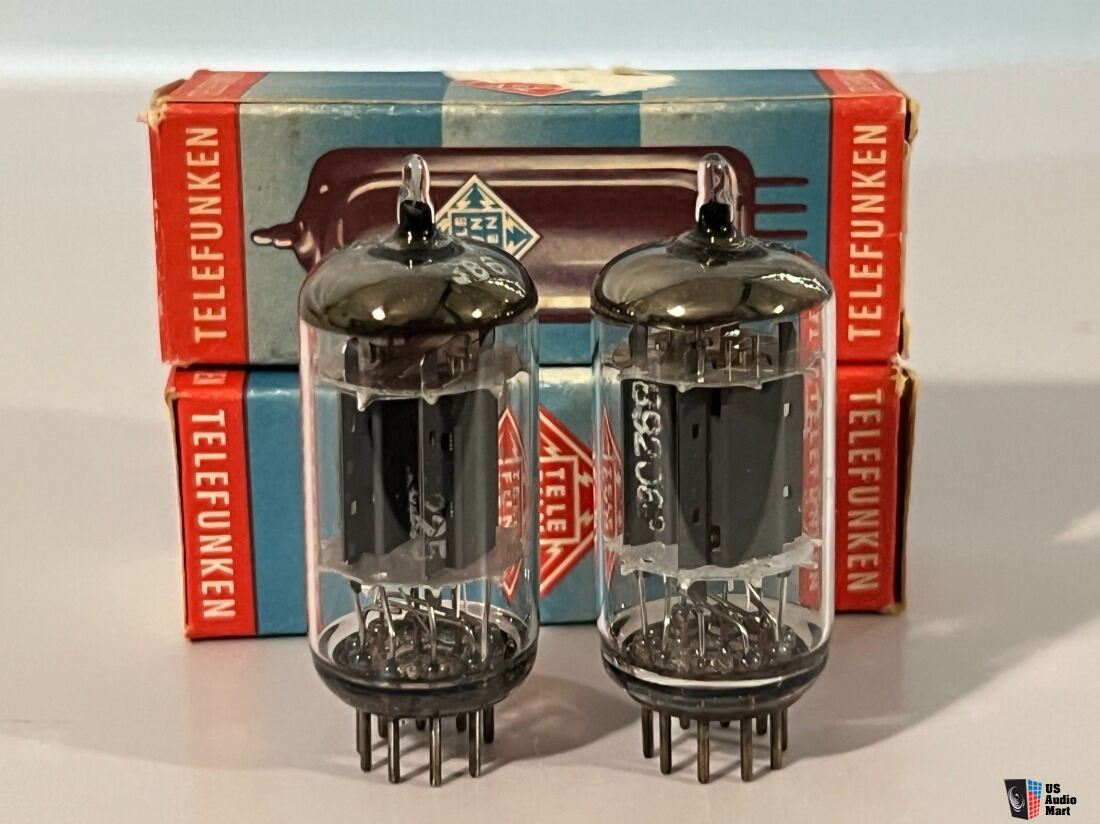 Telefunken preamplifier vacuum Tubes 12AU7 Matched pair Photo #5666954 ...