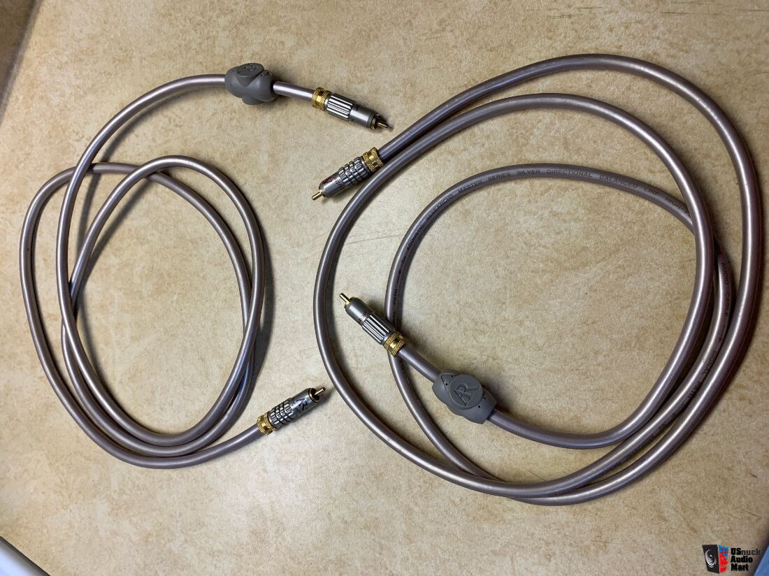 AR (Acoustic Research) Master Series Silver High Def Audio Cables ...