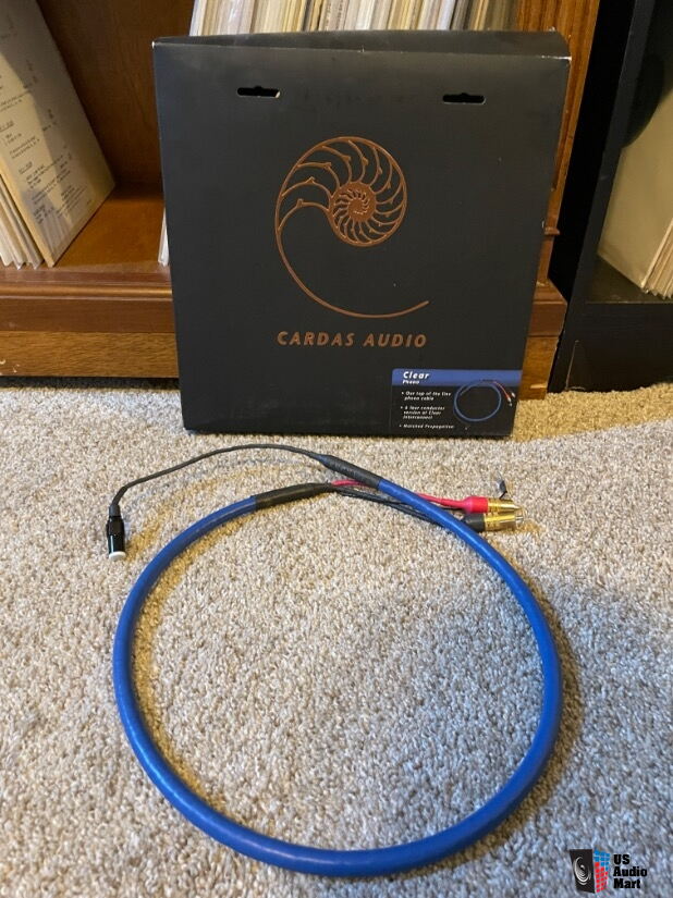 Cardas Clear phono cable 1.25m DIN to RCA For Sale - US Audio Mart