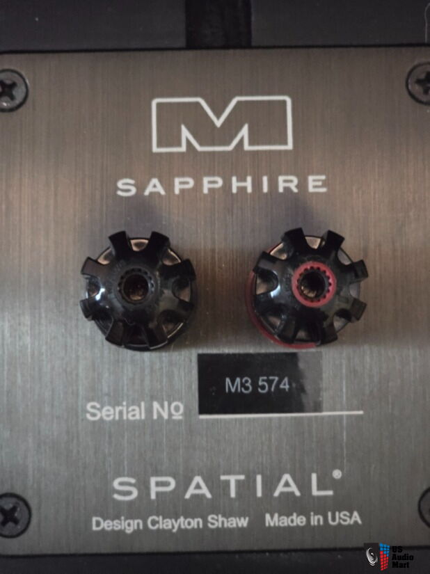 Spatial Audio Saphire M3 Open Baffle speakers Photo #5693619 - US Audio ...