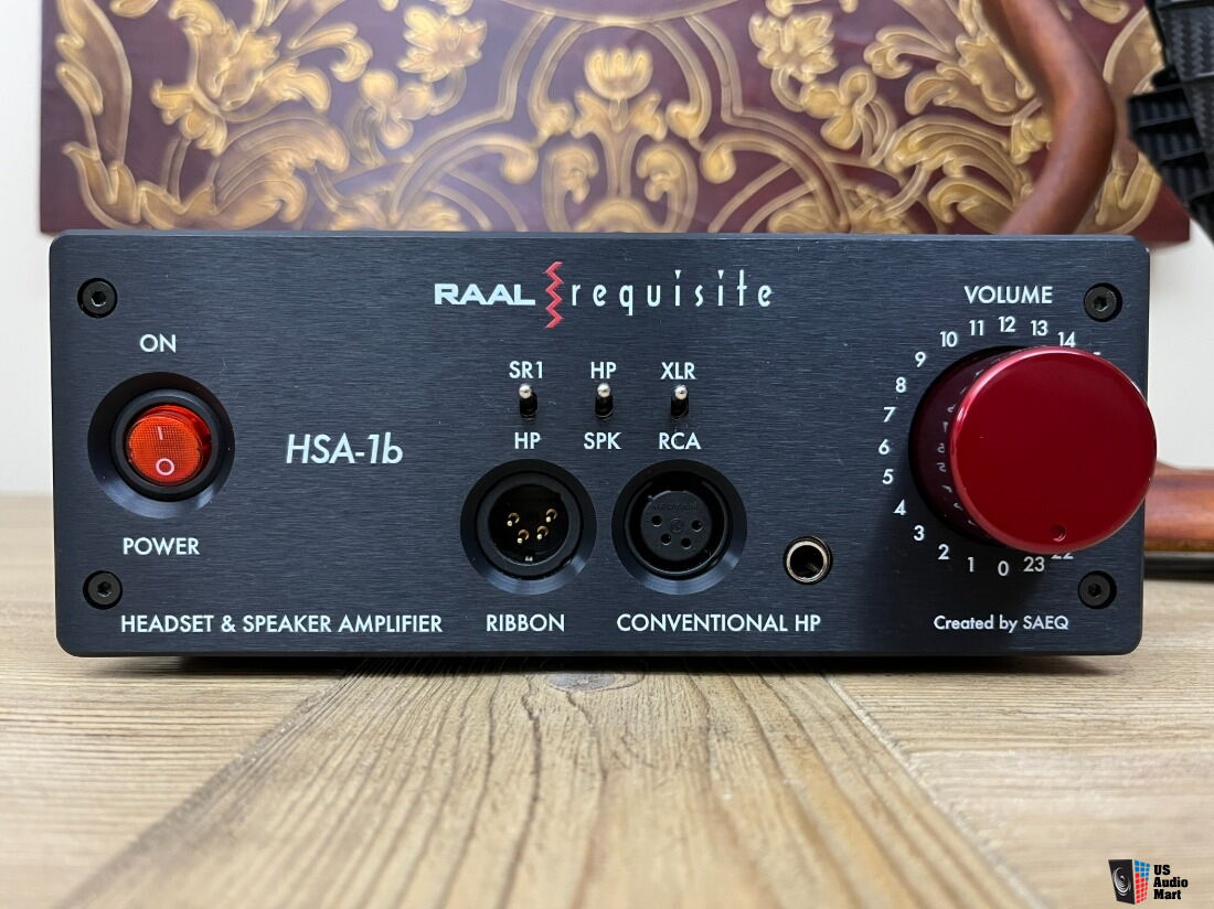 RAAL SR1a Ribbon Headphones & HSA-1b Producers Pac Photo #5693631 - US ...