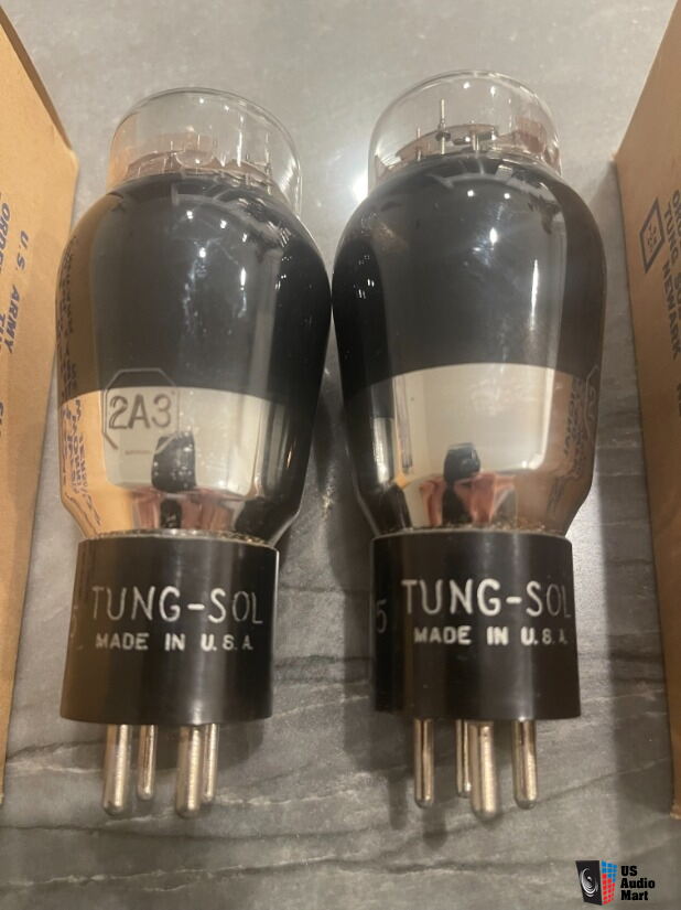 NOS Tung Sol VT-95/2A3 Matched Pair For Sale - US Audio Mart