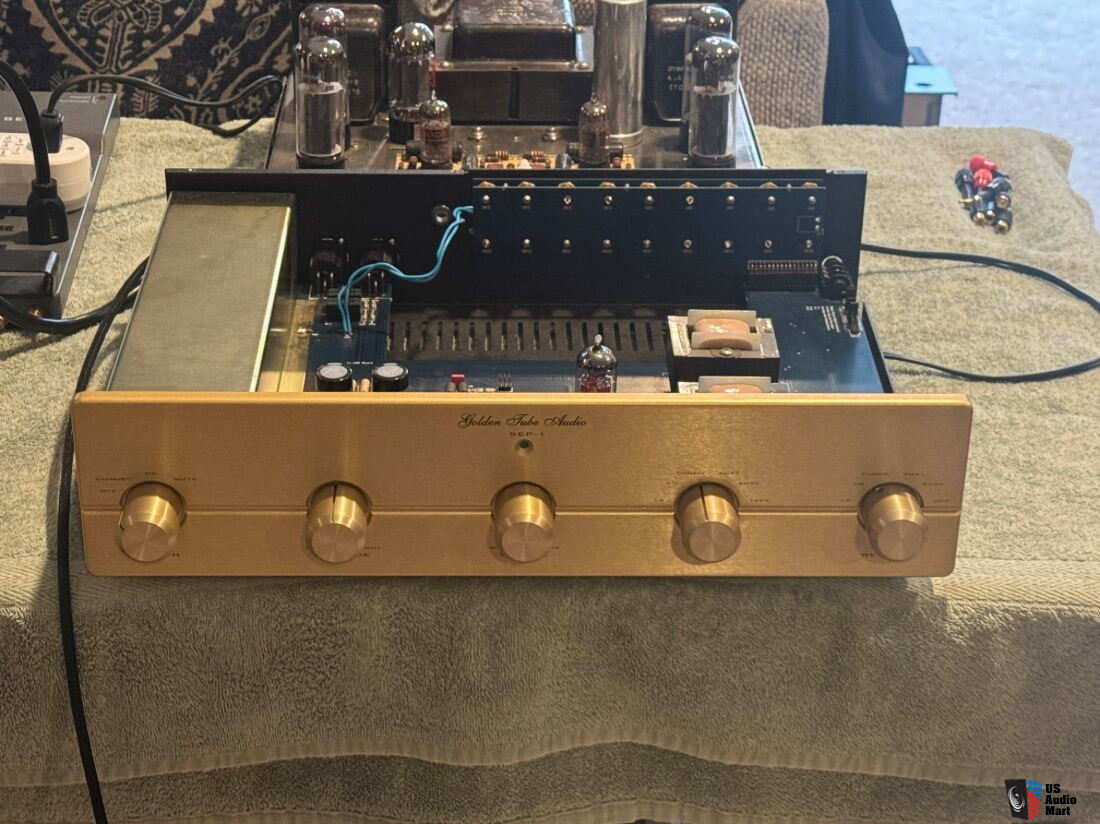 Golden Tube Audio SEP-1 Tube Stereo Preamp Recapped With Phono Stage ...