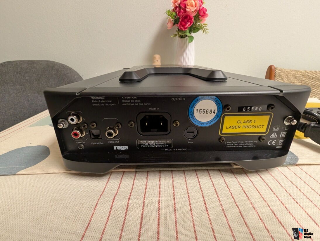 Rega Apollo CD player, 2017 version Photo #5697381 - US Audio Mart