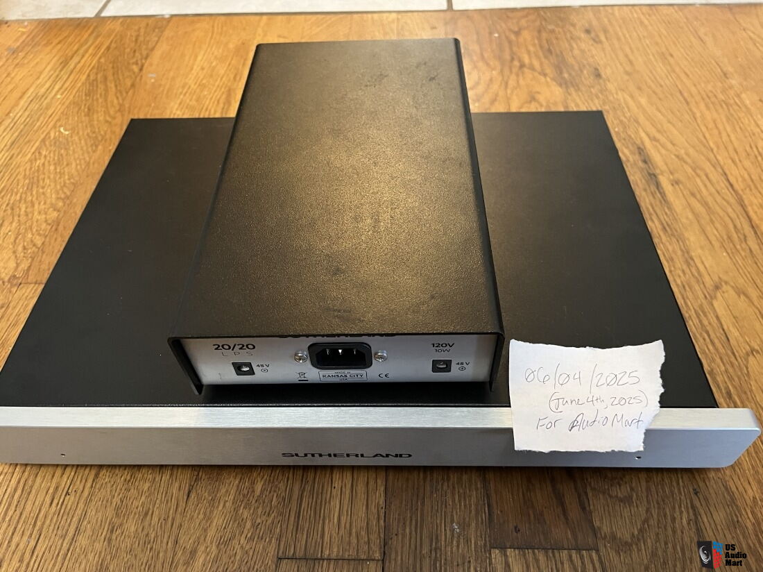 Sutherland 20/20 MK2 + LPS Phono Preamplifier - Original Owner Photo ...
