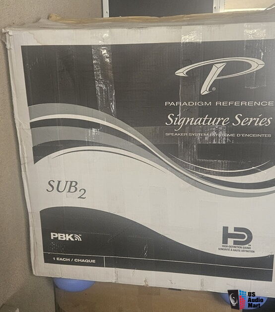 Paradigm Signature Sub 2- Piano Black Flagship subwoofer Photo #5700622 ...