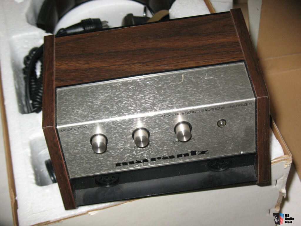 Marantz SE-1S electrostatic headphones original box VGC complete Photo ...