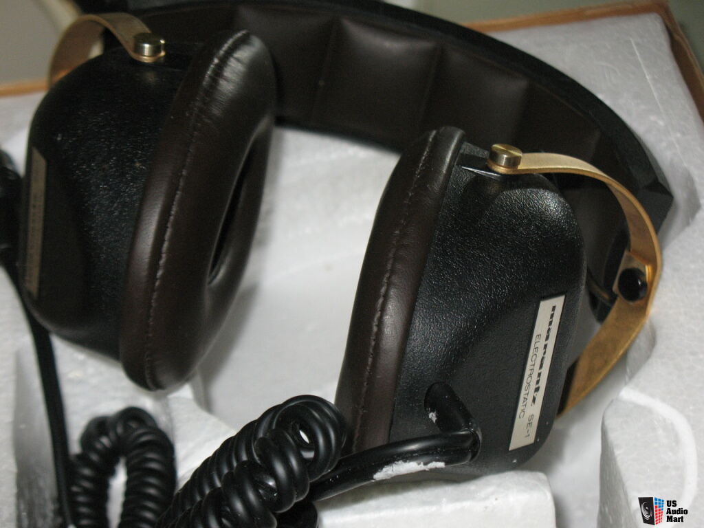 Marantz SE-1S electrostatic headphones original box VGC complete Photo ...