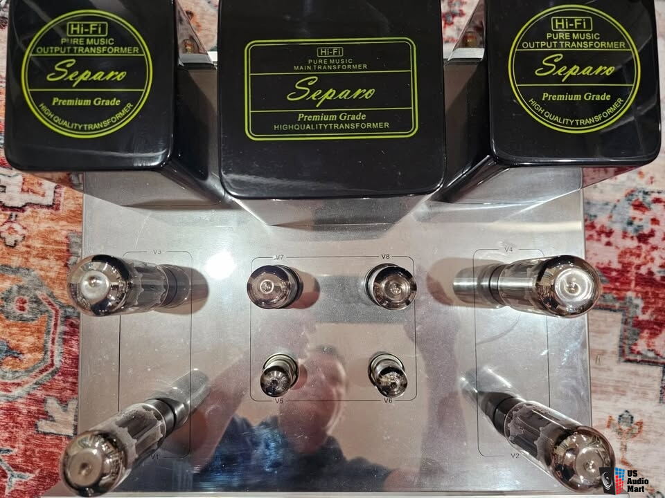 Pacific Creek Separo P90I integrated tube amplifier EL34 tubes Photo ...