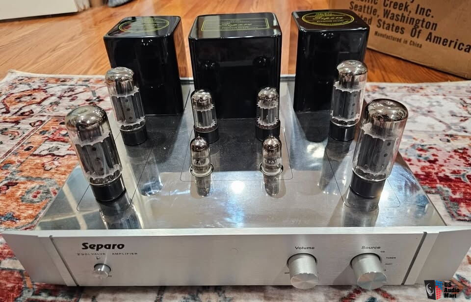 Pacific Creek Separo P90I integrated tube amplifier EL34 tubes Photo ...
