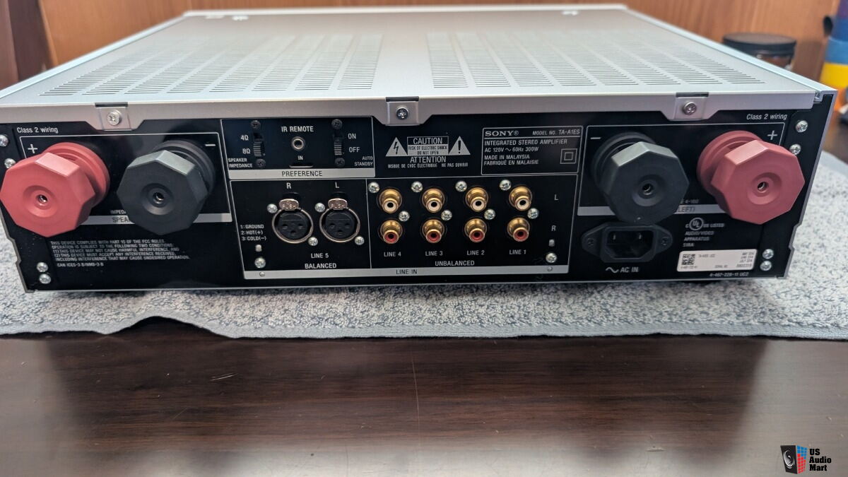 Sony TA-A1ES Stereo integrated amplifier Photo #5702539 - US Audio Mart