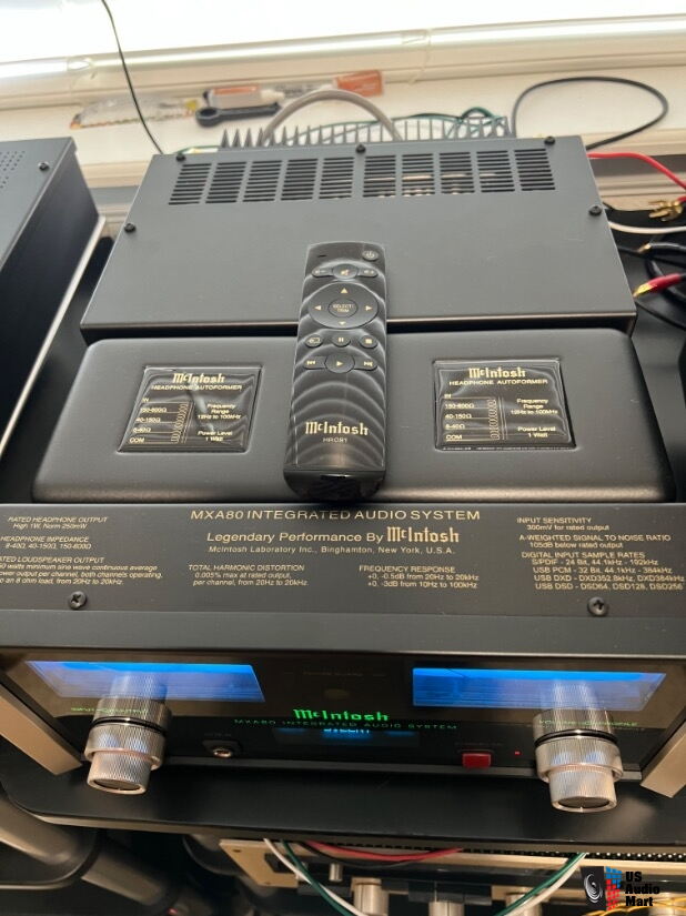 Mcintosh MXA80 & MCT80 Original & Remote....Must See Photo #5702543 ...
