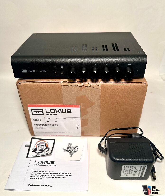 Schiit Lokius 6-Band Balanced Tone Control Equalizer (Black) - MINT For ...
